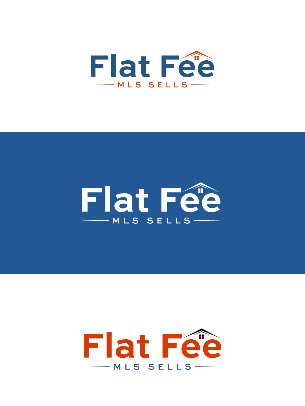 Logo Design for Flat Fee MLS SELLS by FIND SUCCESS | Design #31143709