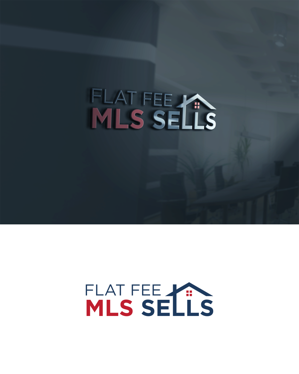 Logo Design for Flat Fee MLS SELLS by avro_ | Design #31141436