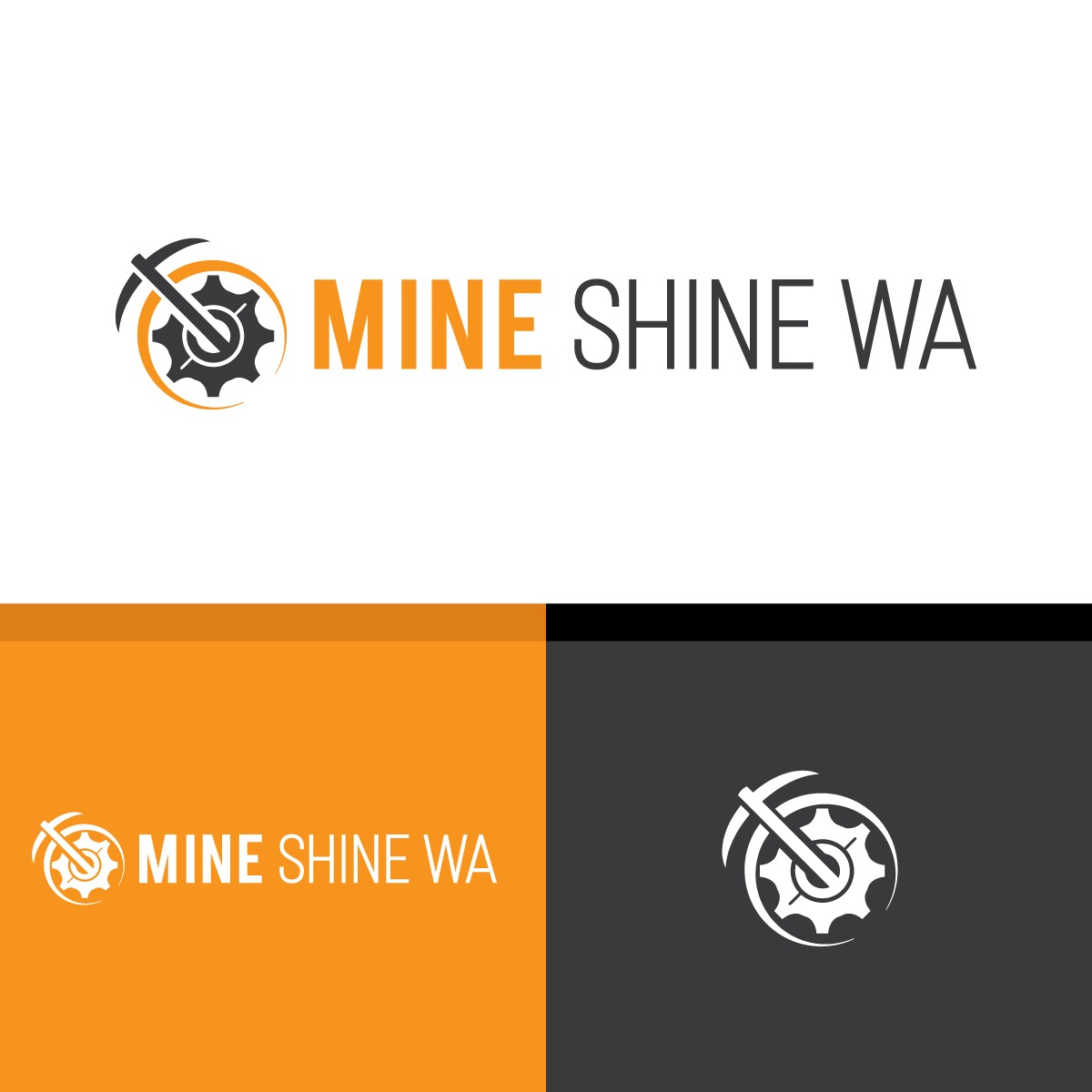 Modern, Upmarket, Mining Logo Design for Mine Shine WA by samcryo ...