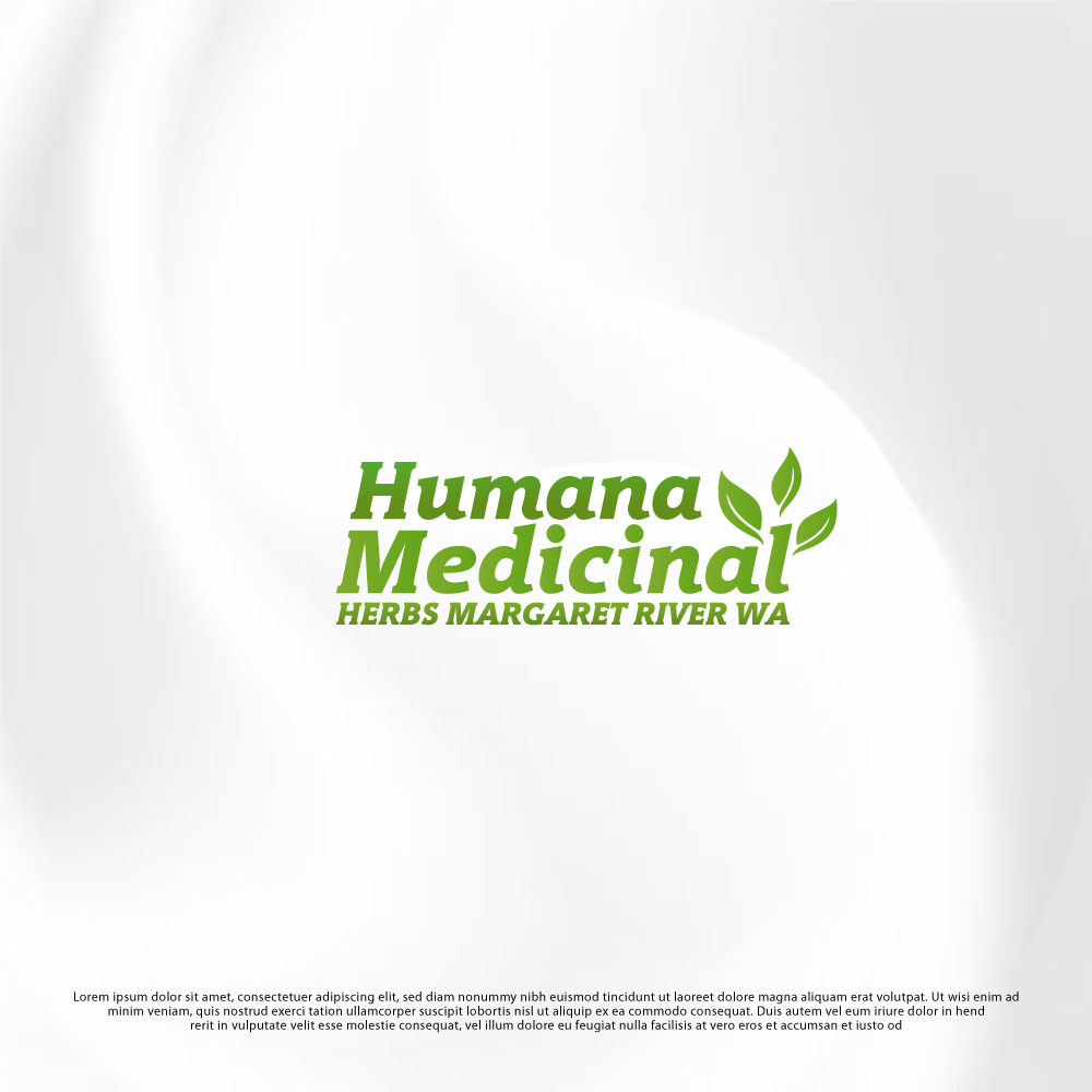 Bold, Colorful, Medicinal herbs Logo Design for Humana Medicinal Herbs ...