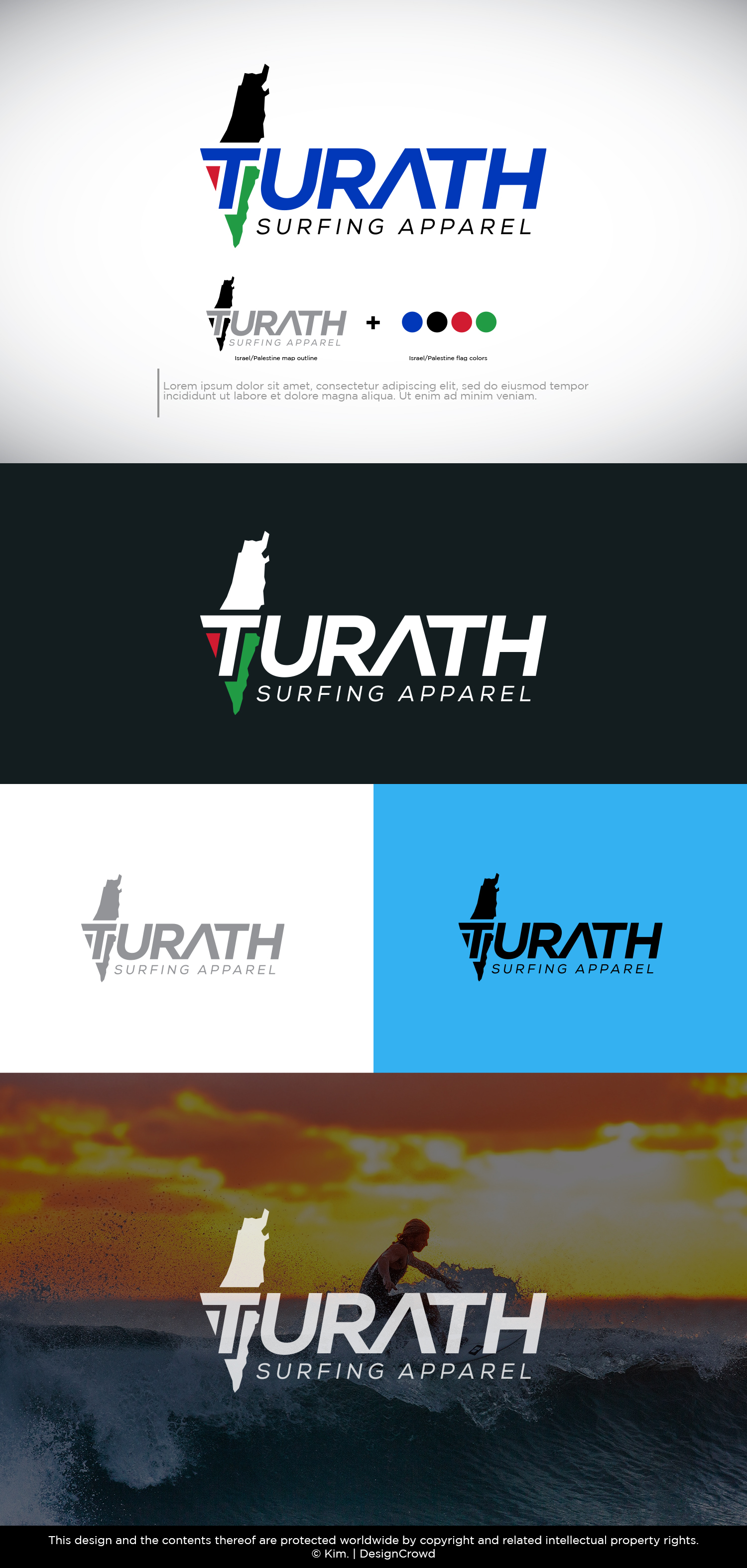 Bold, Playful, fashion apparel Logo Design for TURATH by Kim. | Design ...