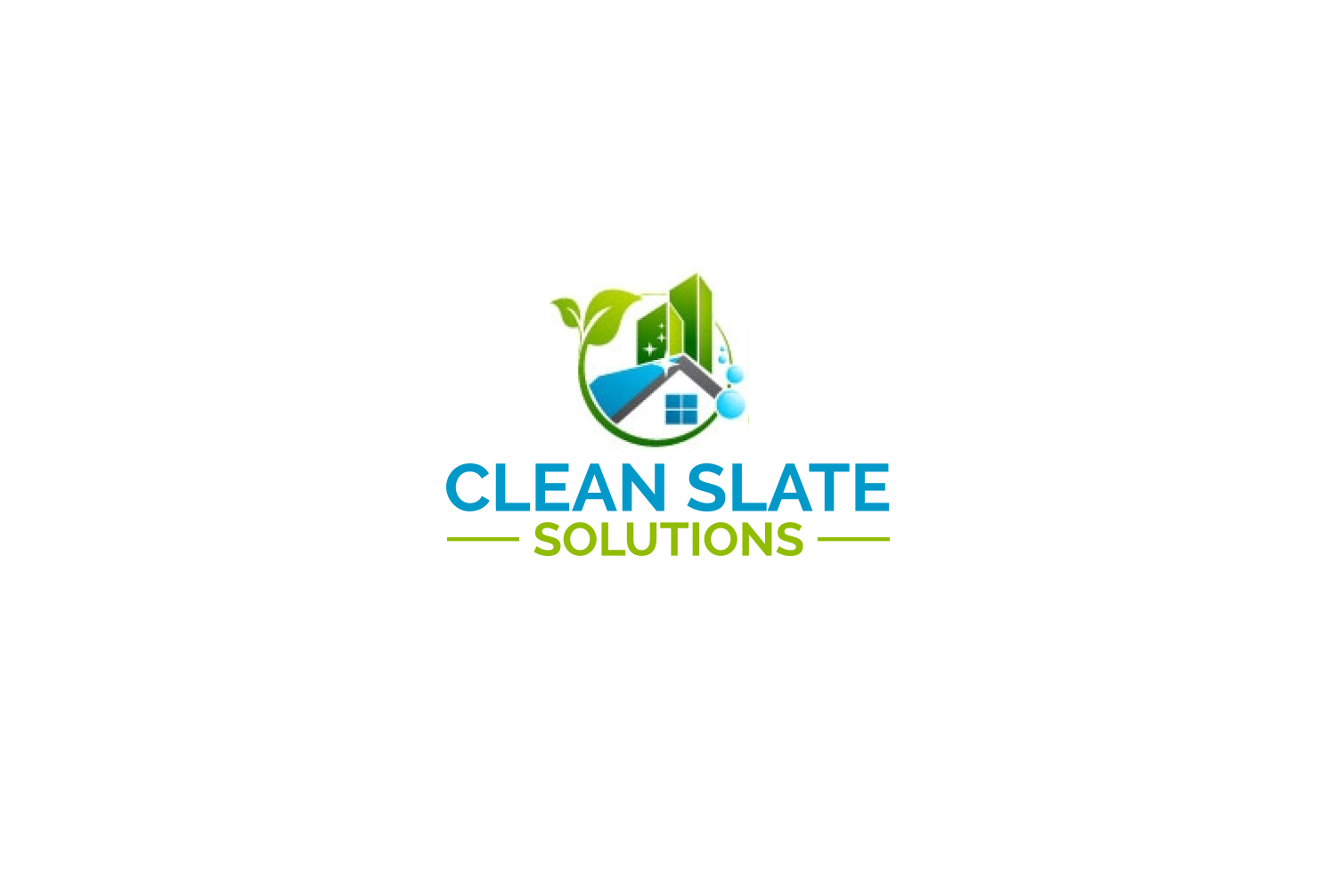 Modern, Professional, Residential and Commercial Cleaning Logo Design ...