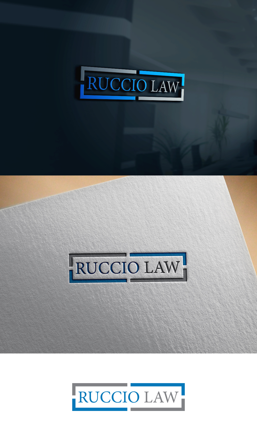 Logo Design for Ruccio Law by alikahoon9 | Design #31176672