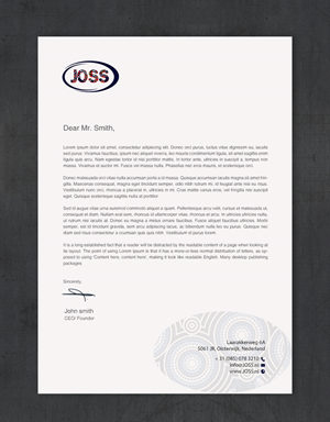 letterhead design design - using our logo and artwork | 37 Letterhead ...