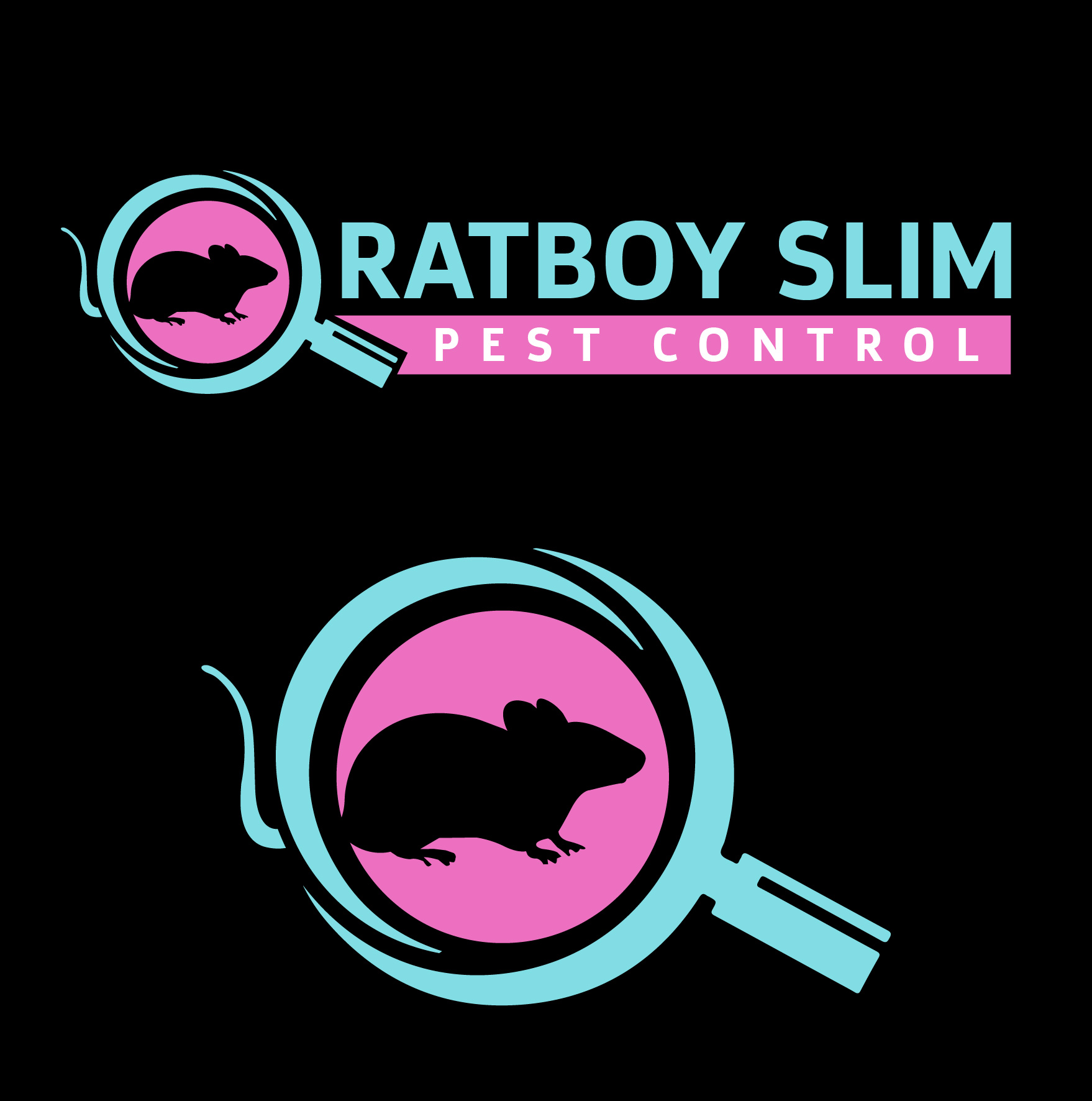 Playful, Bold, Pest Control Logo Design for RATBOY SLIM and PEST ...