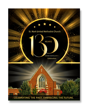 Cover of Church Souvenir Book - 130th Celebration...St Mark United ...