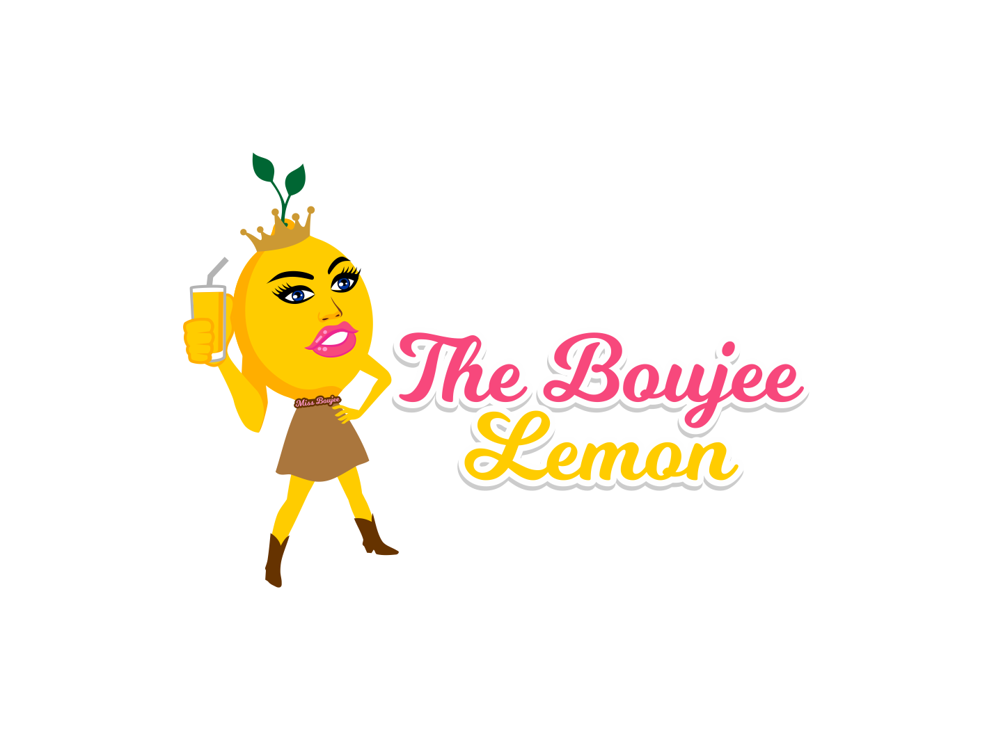 Colorful, Playful Logo Design for The Boujee Lemon by BNdesigner ...