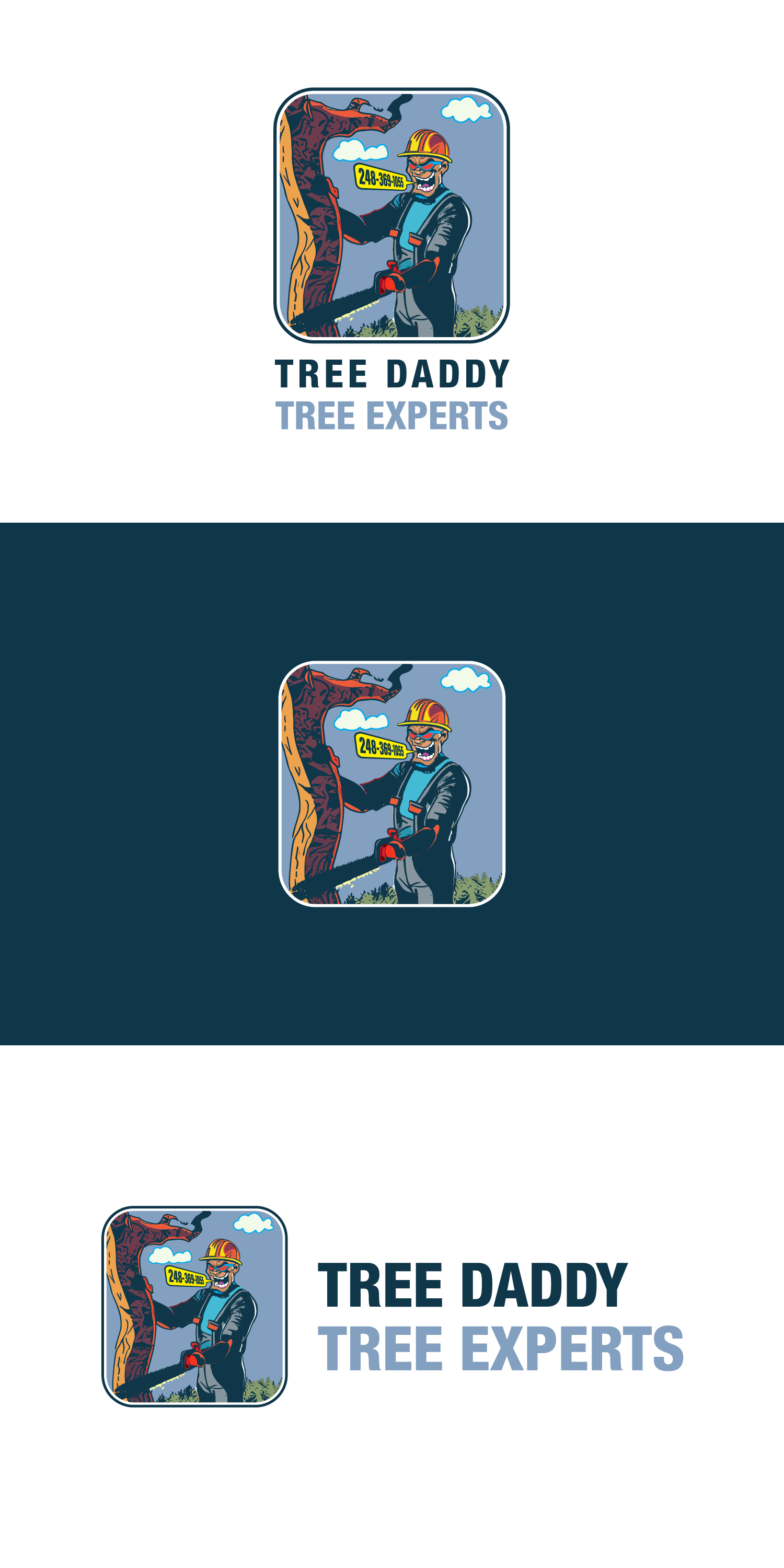 Elegant, Playful, Tree Service/ Aborist Logo Design for Tree Daddy Tree ...