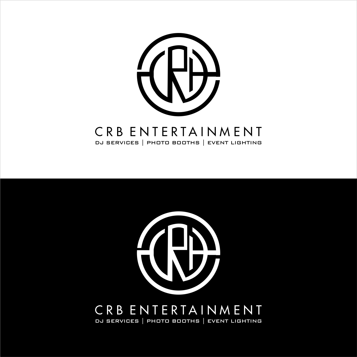 Modern, Professional, Entertainment Logo Design for Company Name: CRB ...