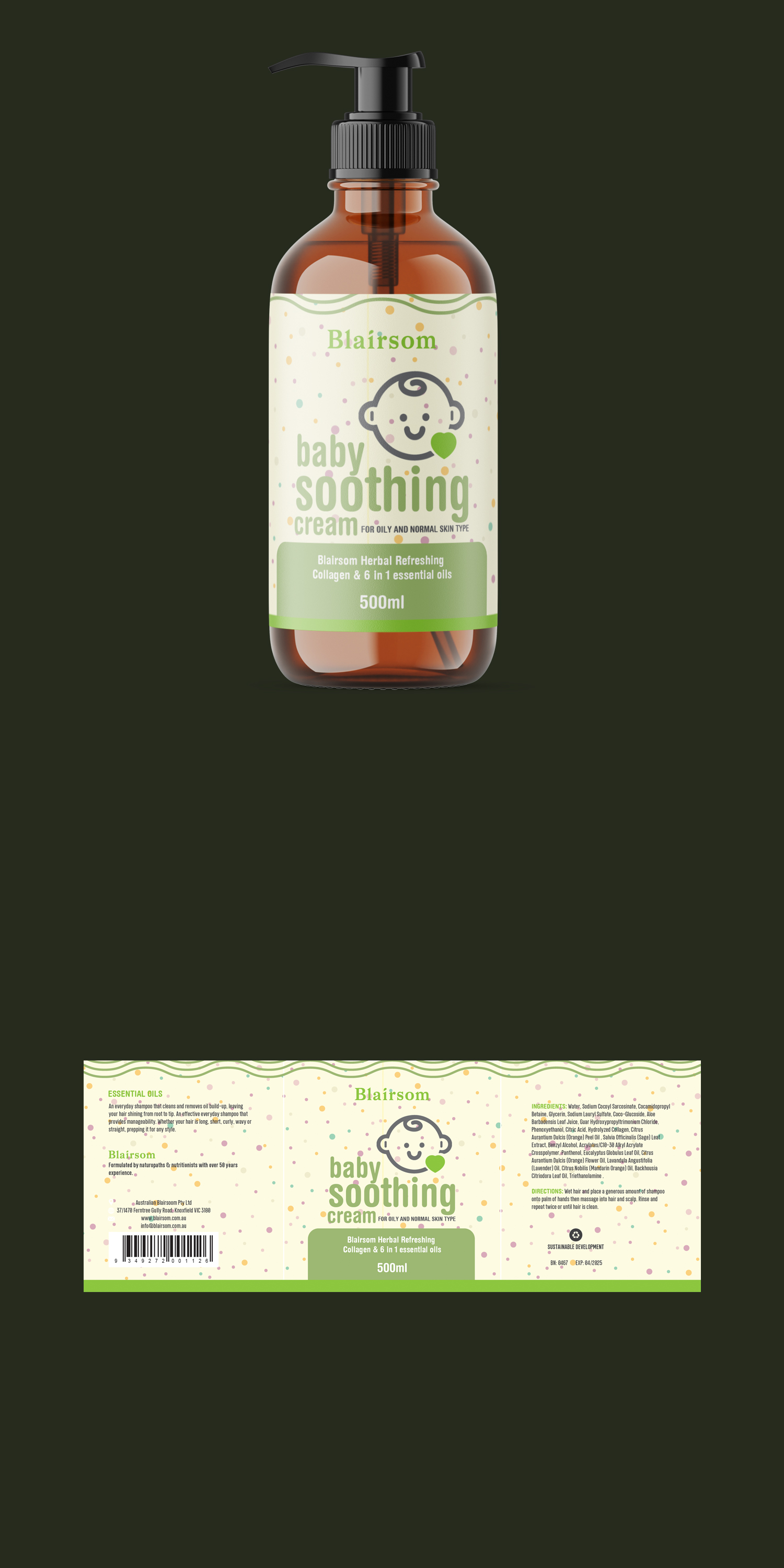 Elegant, Professional, Skin care Label Design for a Company by ...