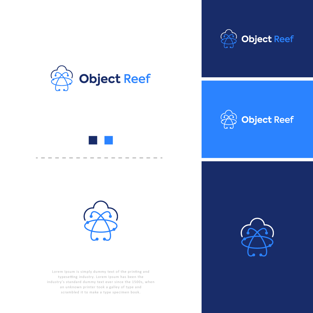 Modern, Playful Logo Design for Object Reef by victipedia | Design #31192633