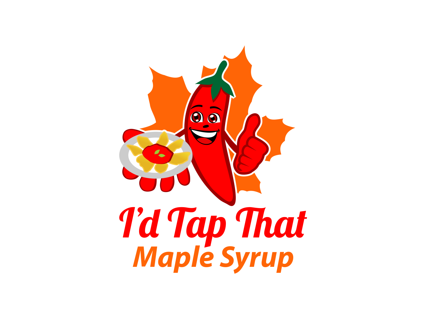Playful, Modern Logo Design for I’d Tap That Maple Syrup by BNdesigner ...