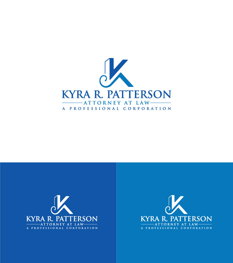 Professional, Serious, Law Logo Design for Kyra R. Patterson, Attorney ...