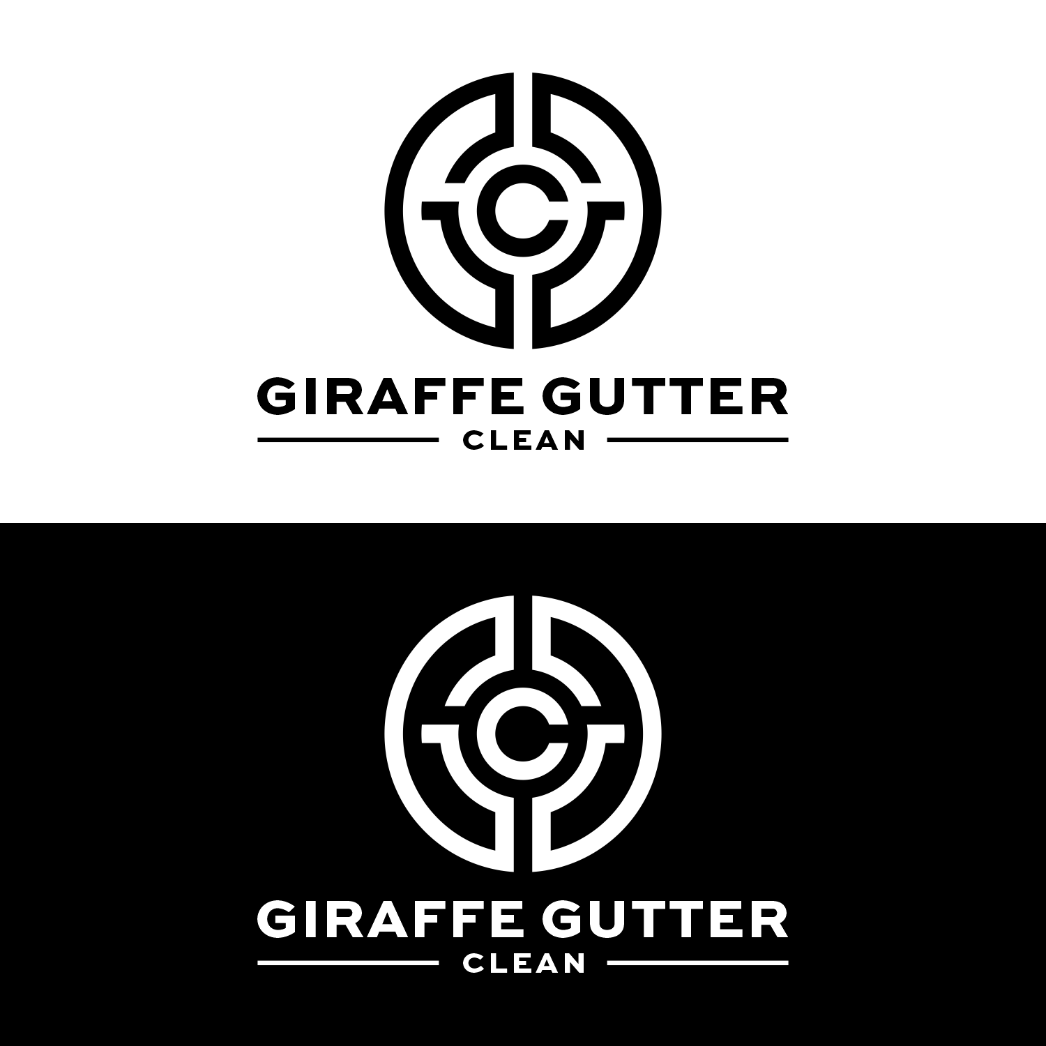 Elegant, Upmarket, Cleaning Logo Design for Giraffe Gutter Clean by ...