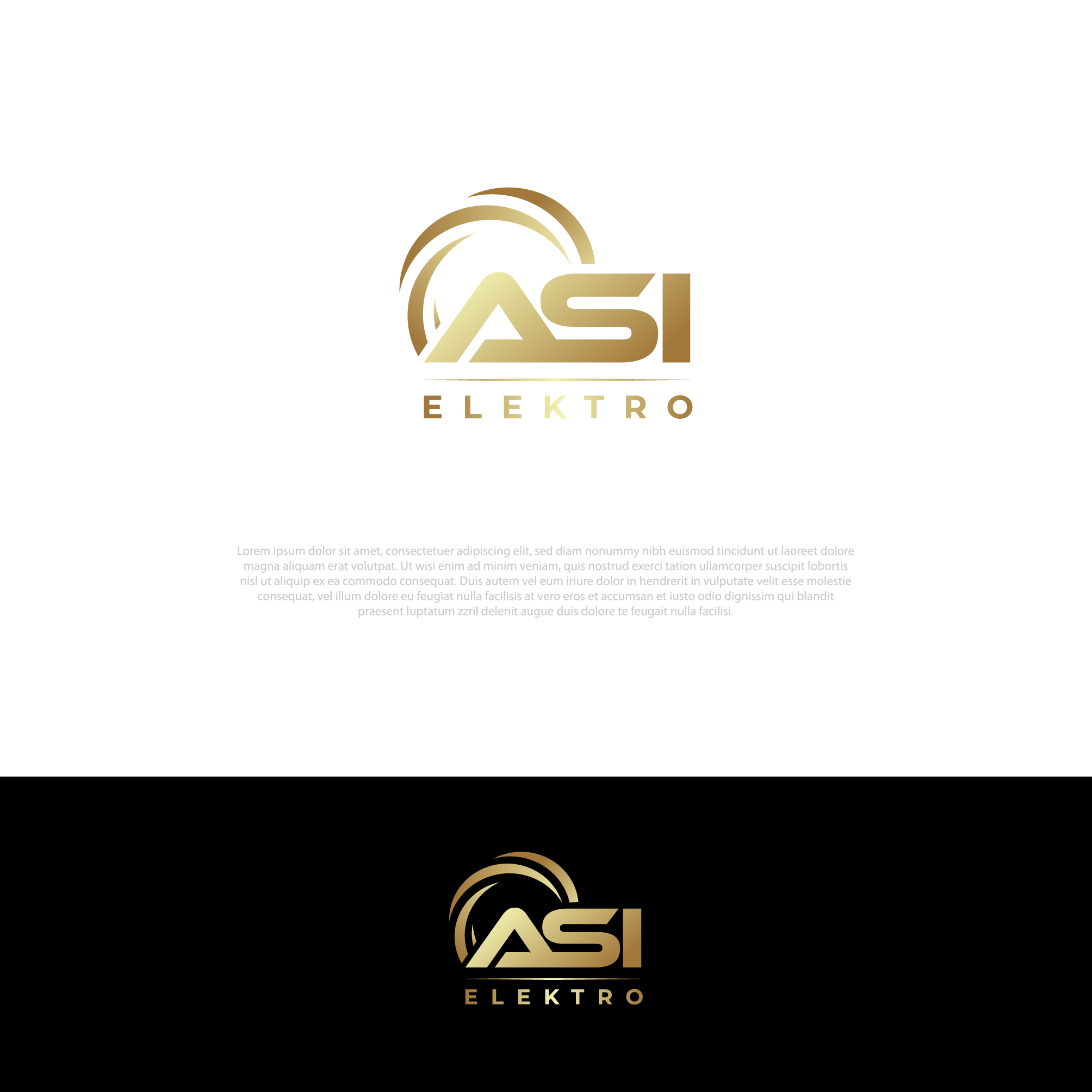 Elegant, Playful Logo Design for ASI Elektro by alzac | Design #31231437