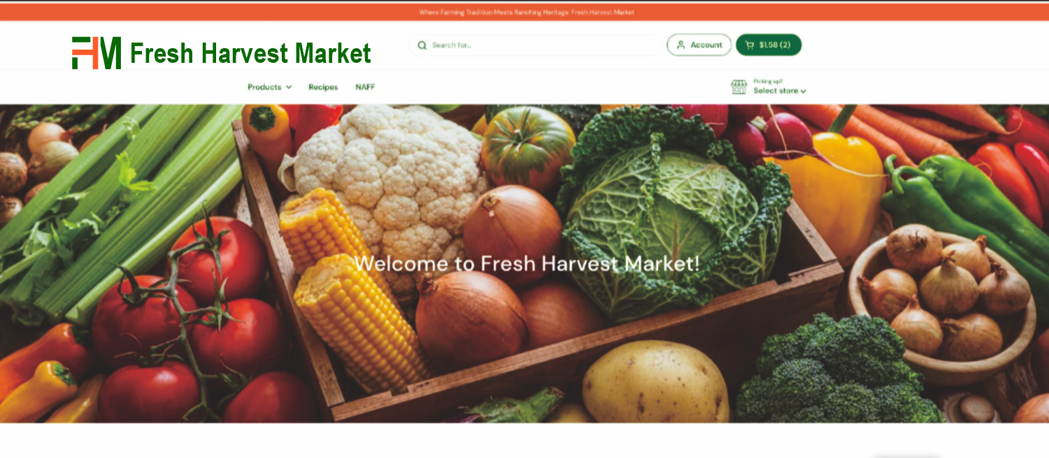 Elegant, Colorful Logo Design for Fresh Harvest Market by bedebahliar ...