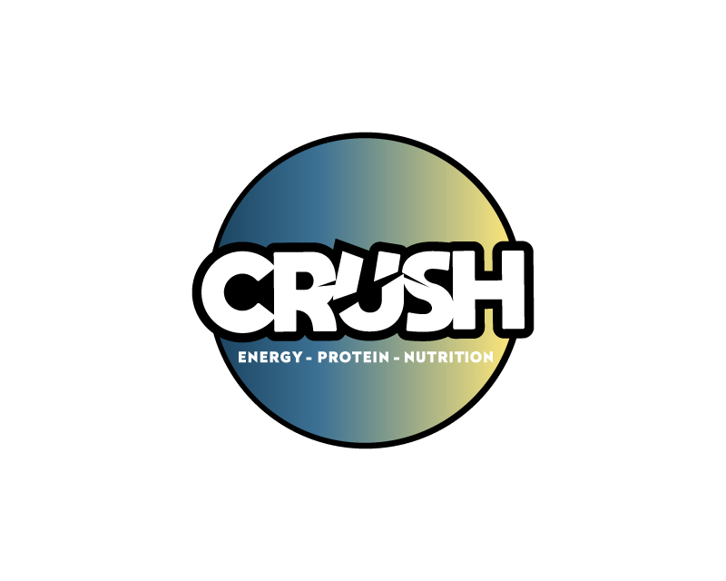 Logo Design for Business name: Crush slogan: Energy - Protein ...