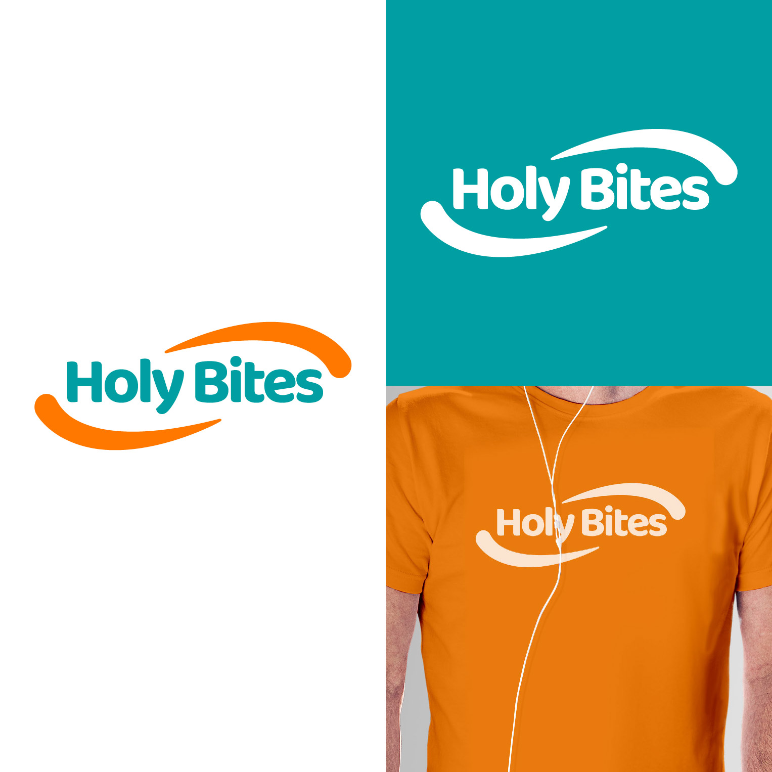Elegant, Playful, Food recipes videos. Logo Design for Holy Bites by ...