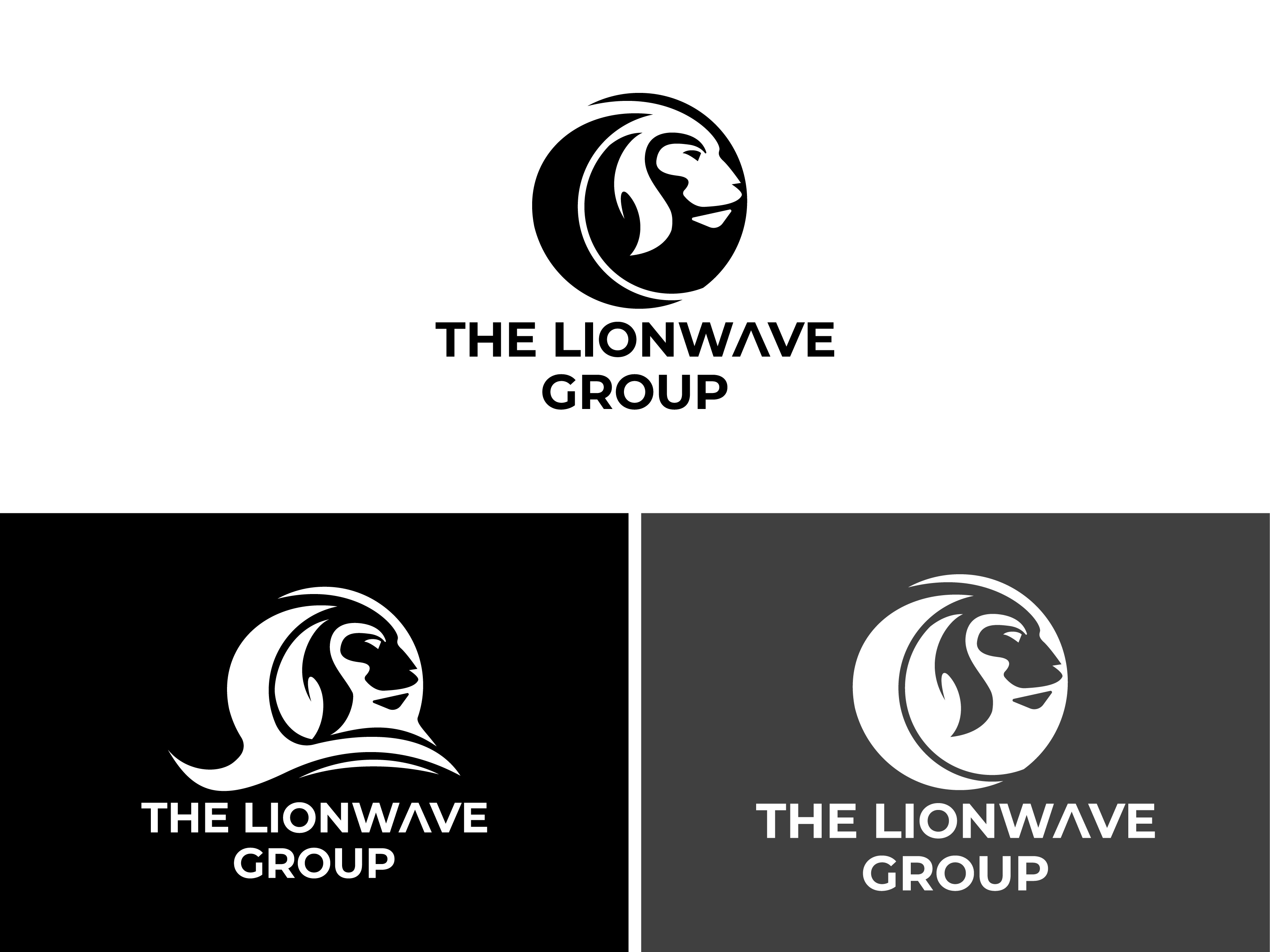 Conservative, Bold, multiple Logo Design for The LionWave Group by Maya ...