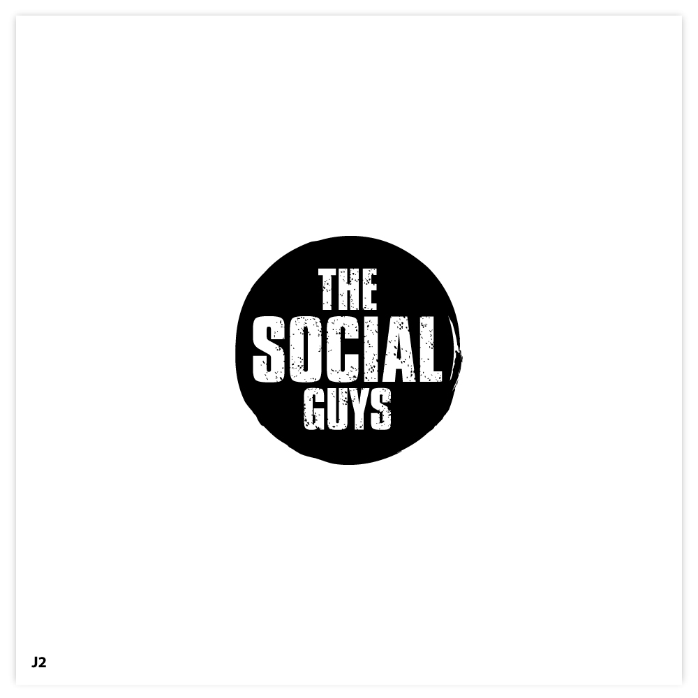 Elegant, Playful Logo Design for The Social Guys by Sujit Banerjee ...