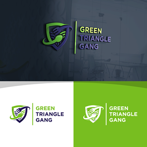 Green Triangle Gang Brand Logo | 71 Logo Designs for Green Triangle ...