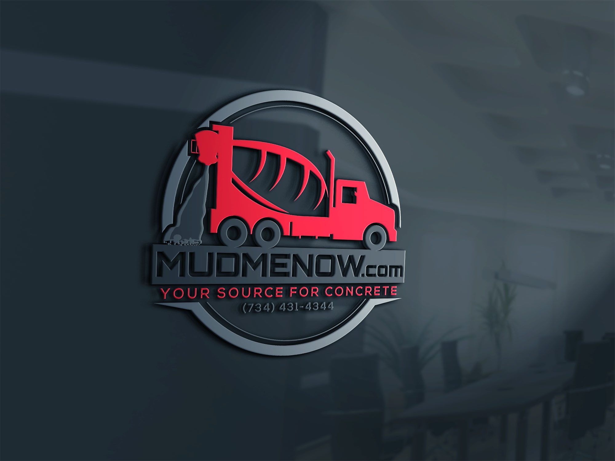 Bold, Serious, Cement, cement contractors and suppliers Logo Design for ...