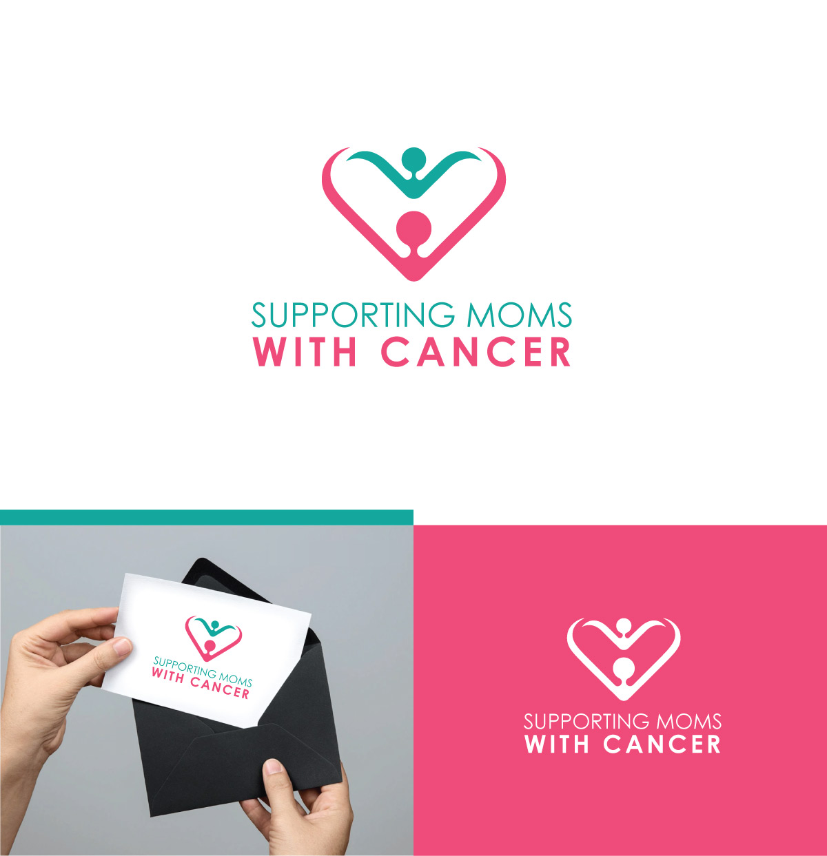 Logo Design for "Supporting Moms With Cancer" by creativepix | Design ...