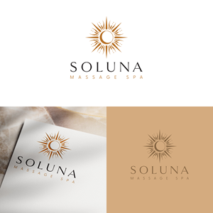 SOLUNA | 88 Logo Designs for SOLUNA massage spa
