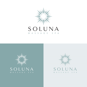 SOLUNA | 88 Logo Designs for SOLUNA massage spa