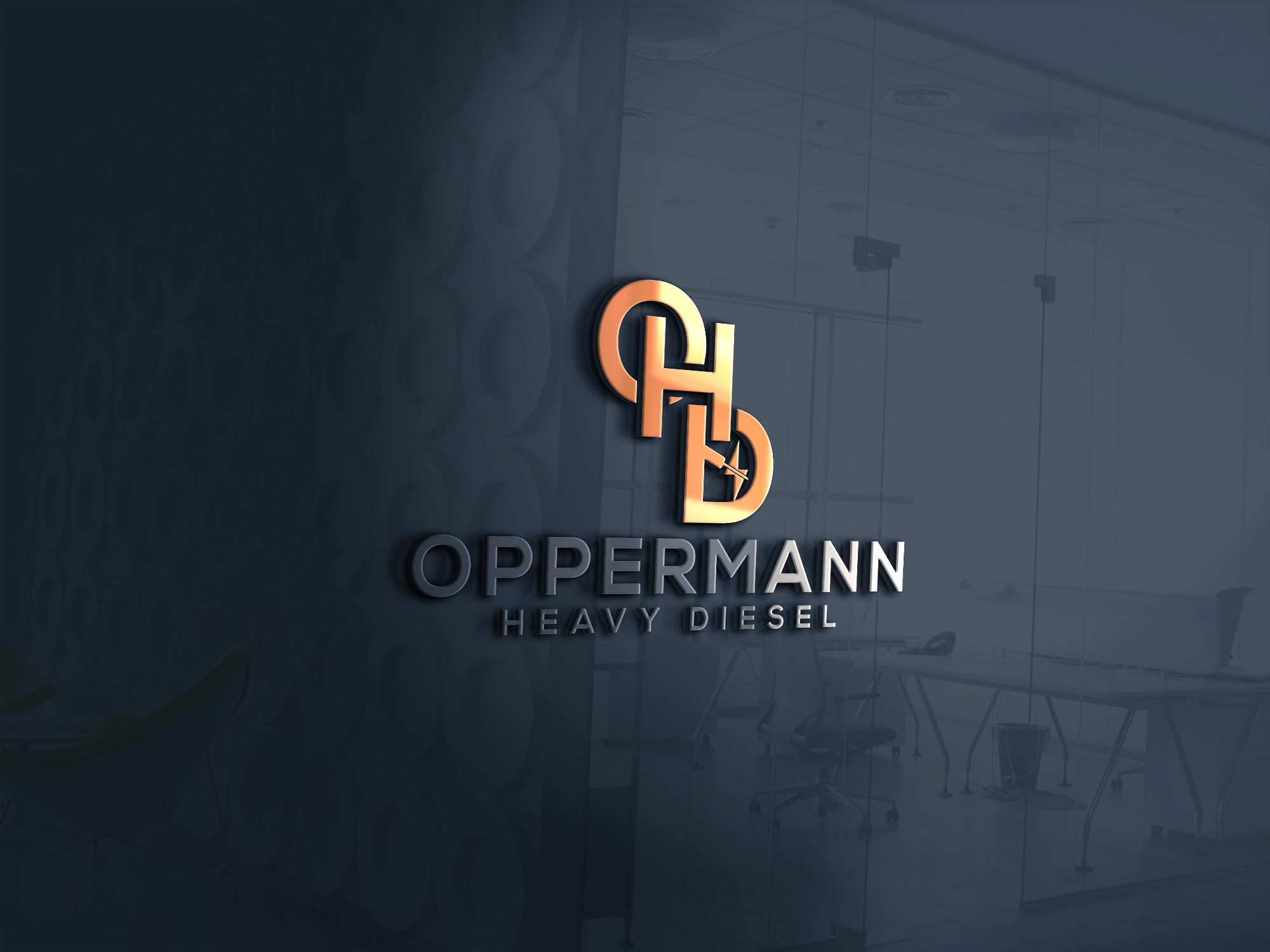 Professional, Elegant, Mining Logo Design for OHD Oppermann Heavy ...