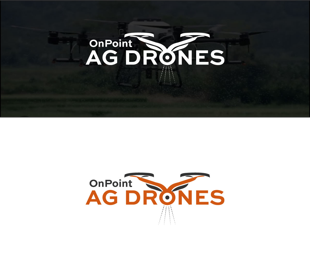 Bold, Masculine, Agriculture Logo Design for OnPoint Ag Drones by BE STRONG | Design #31237799