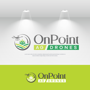 OnPoint Ag Drones. Accurate, Aerial, Applications in Agriculture | 48 Logo Designs for OnPoint ...