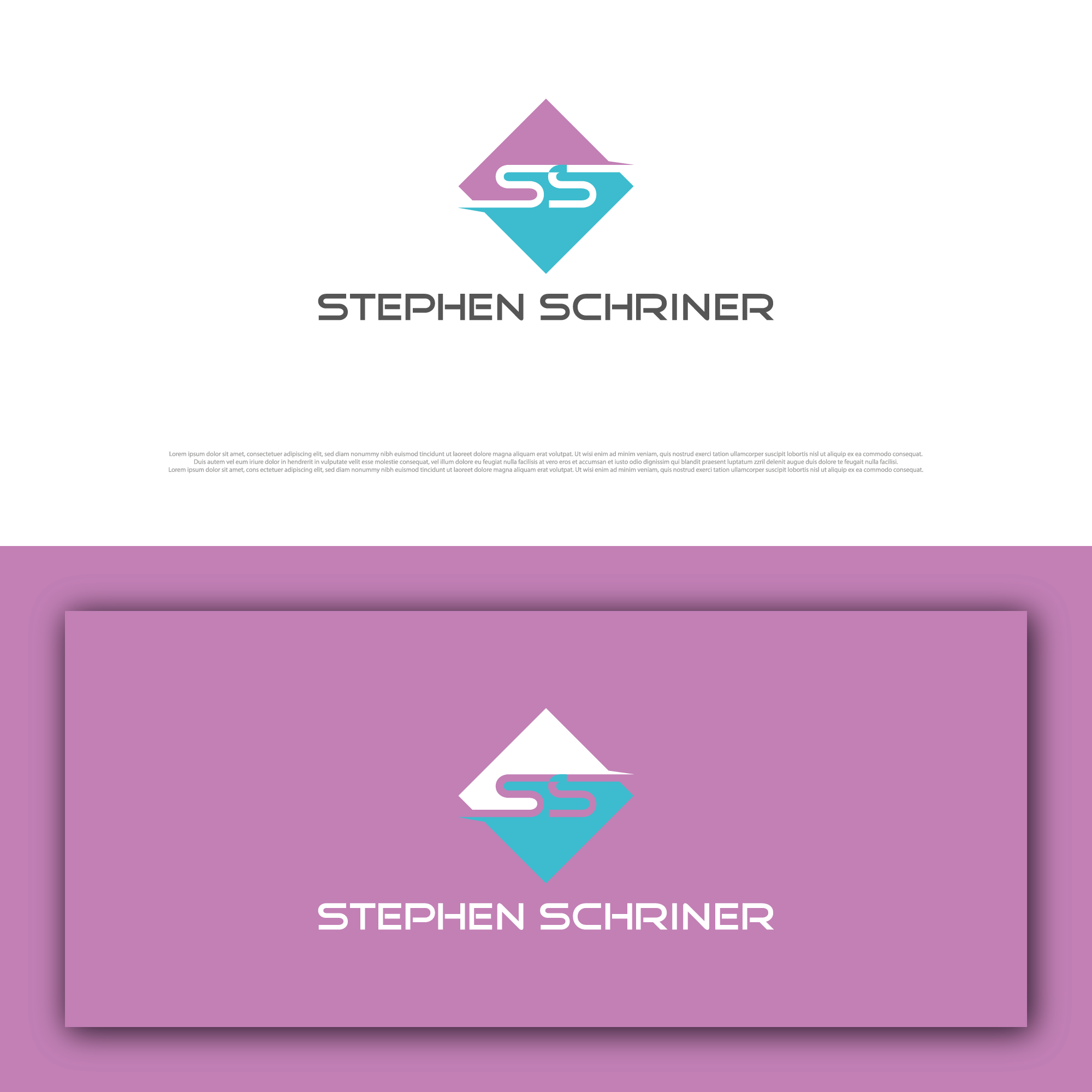 Logo Design for Stephen Schriner by RAFSAN10 | Design #31243324