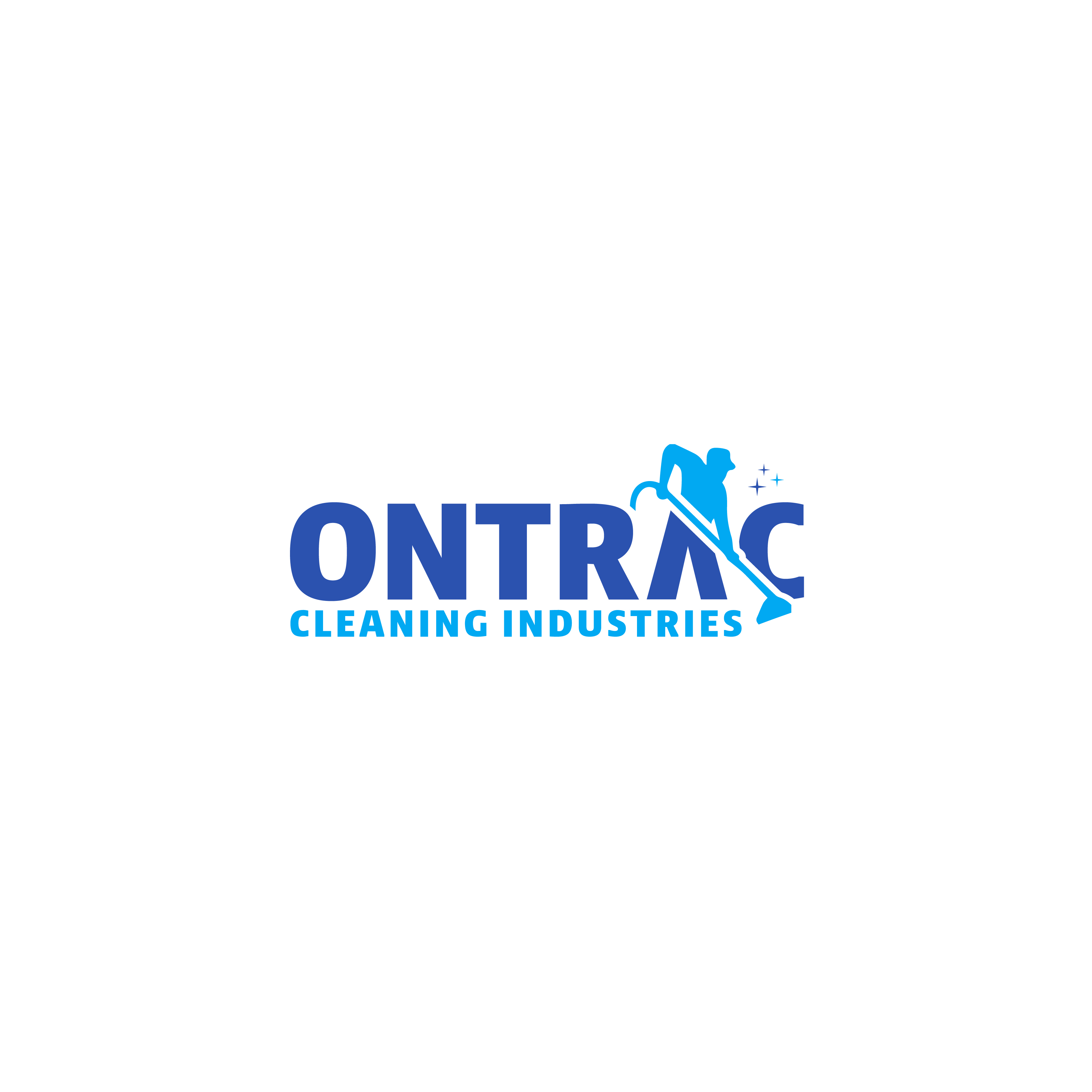 Upmarket, Serious, High Quality Commercial Office Cleaning Services Logo Design for OnTrac ...