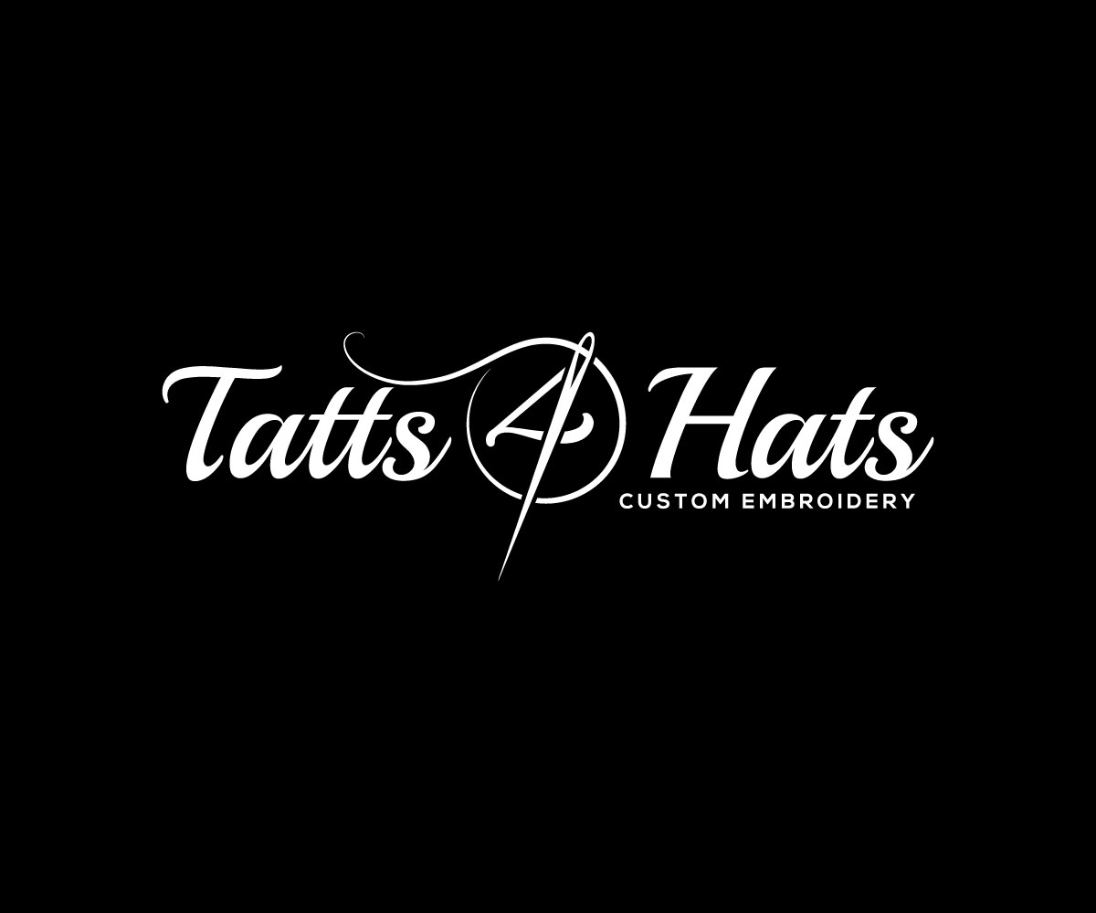 Conservative, Upmarket Logo Design for "Tatts 4 Hats" (mainly) and ...