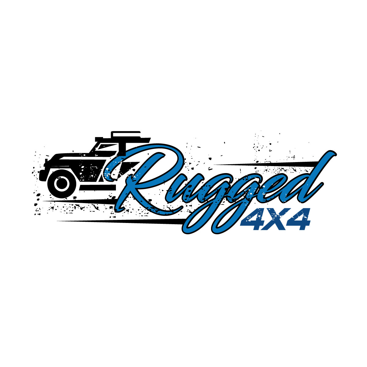 Bold, Masculine, 4x4 Accessories Logo Design for RUGGED 4x4 by ...