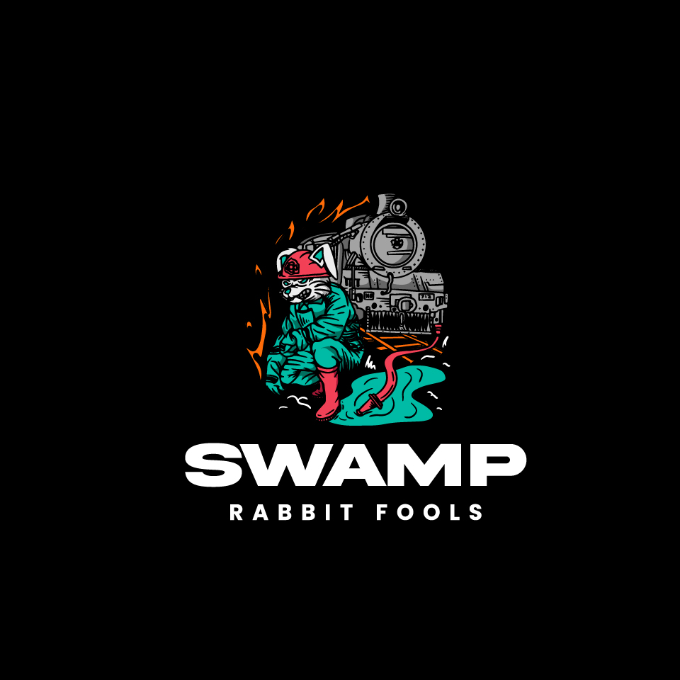 Elegant, Playful Logo Design for Swamp Rabbit Fools by Shirin Studio ...