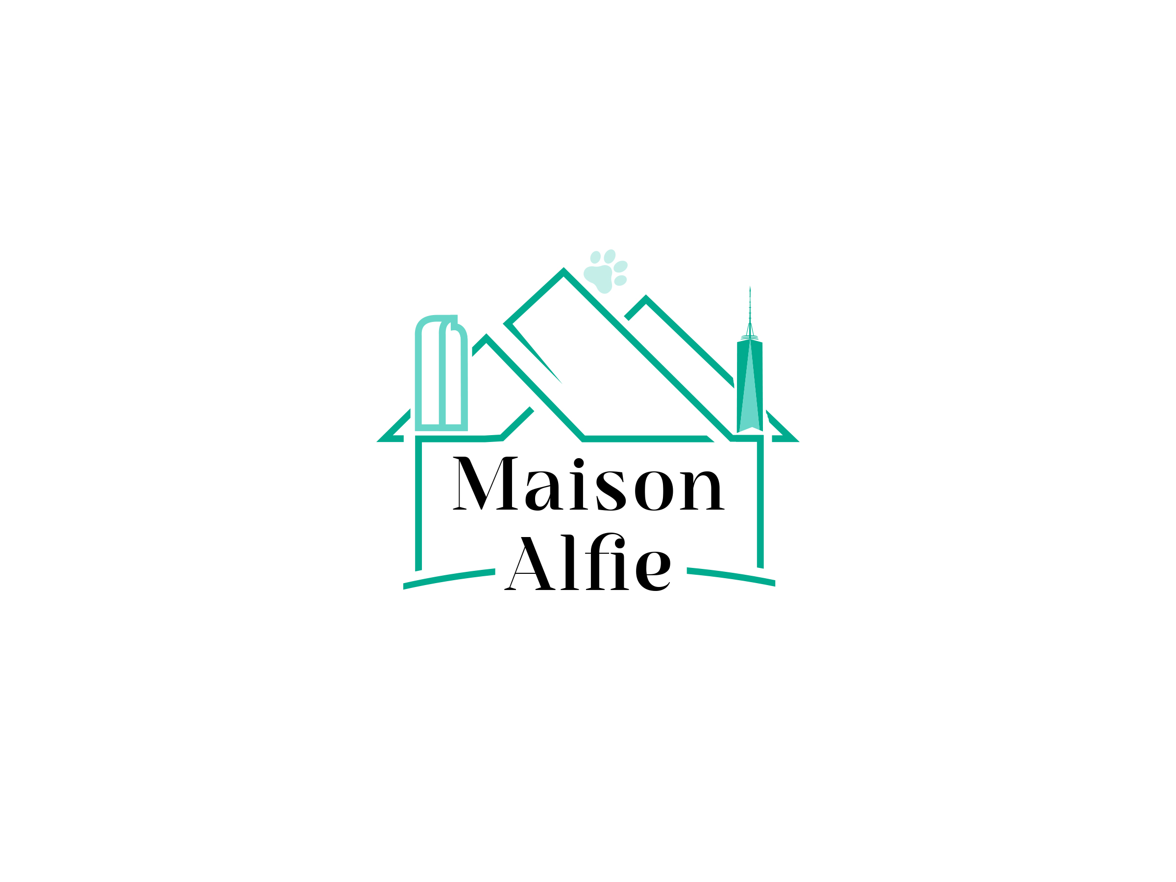 Elegant, Playful Logo Design for Maison Alfie by Logooos | Design #31272537