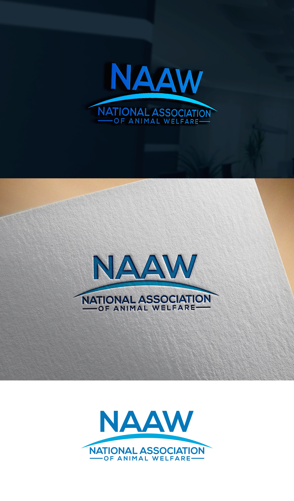 Serious, Modern Logo Design for NAAW - National Association of Animal ...
