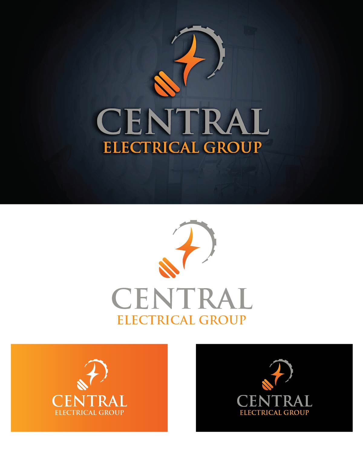 Bold, Masculine, Electrical/ Construction Logo Design for Central ...