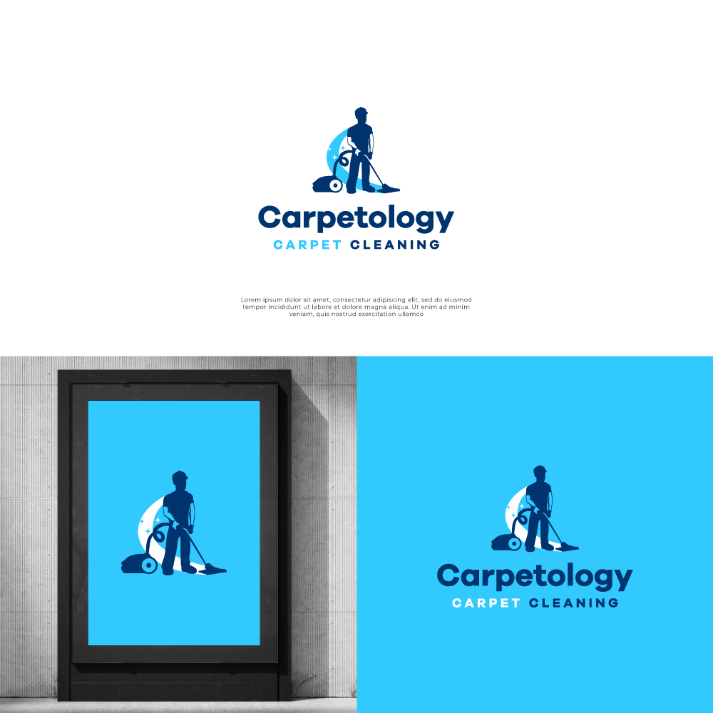 Logo Design for Carpetology Carpet Cleaning by victipedia | Design ...
