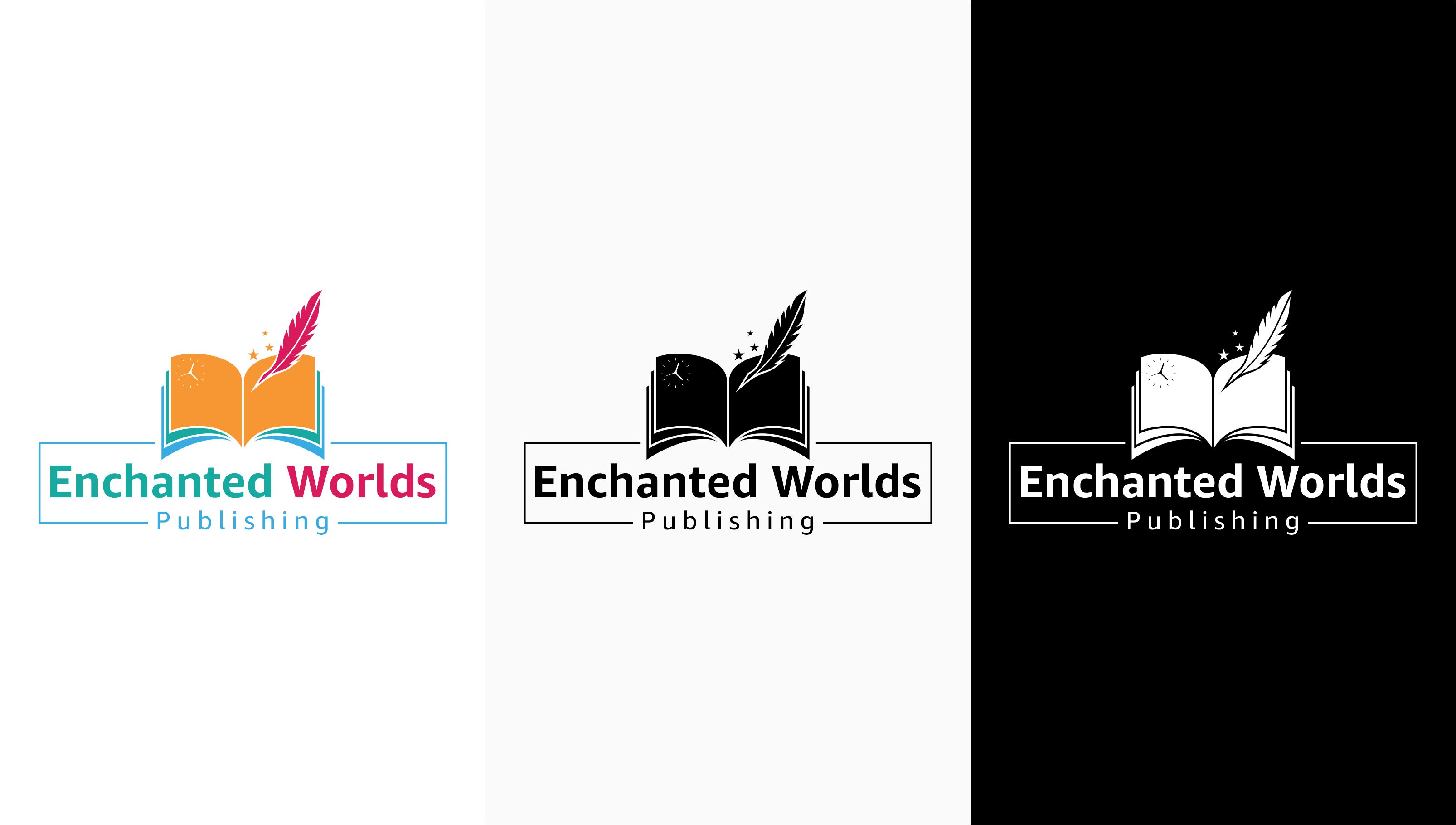 Elegant, Playful, entertainment and publishing Logo Design for EW ...