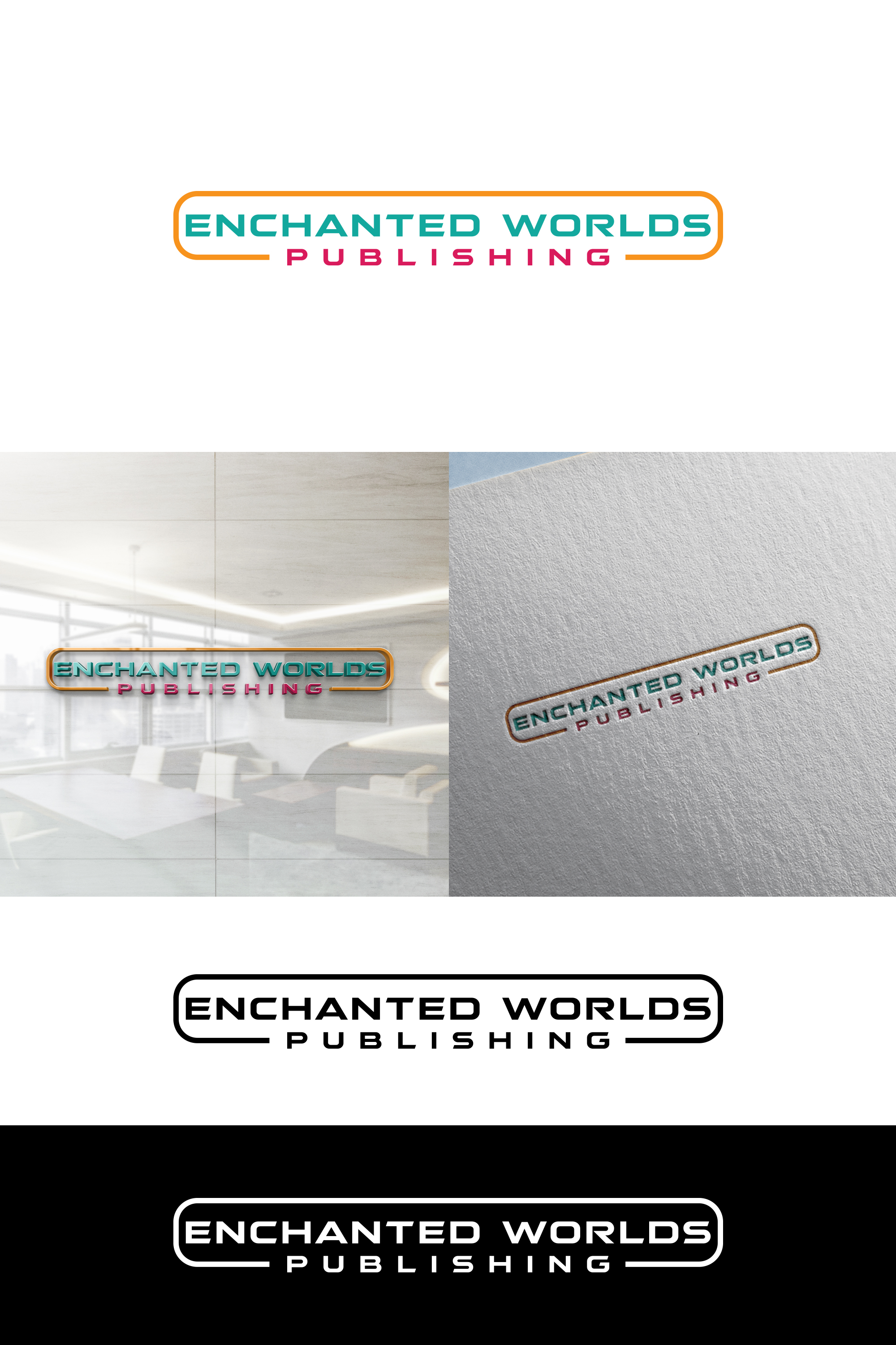 Elegant, Playful, entertainment and publishing Logo Design for EW ...