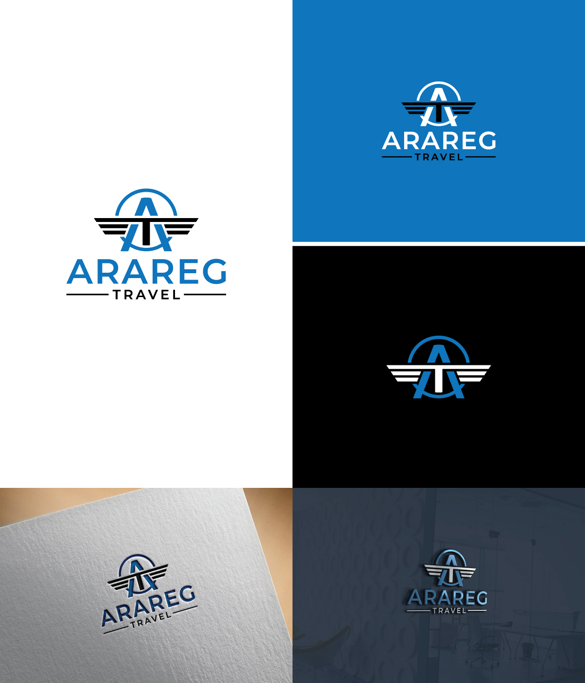 Logo Design for ARAREG Travel by nicia cita | Design #31270627