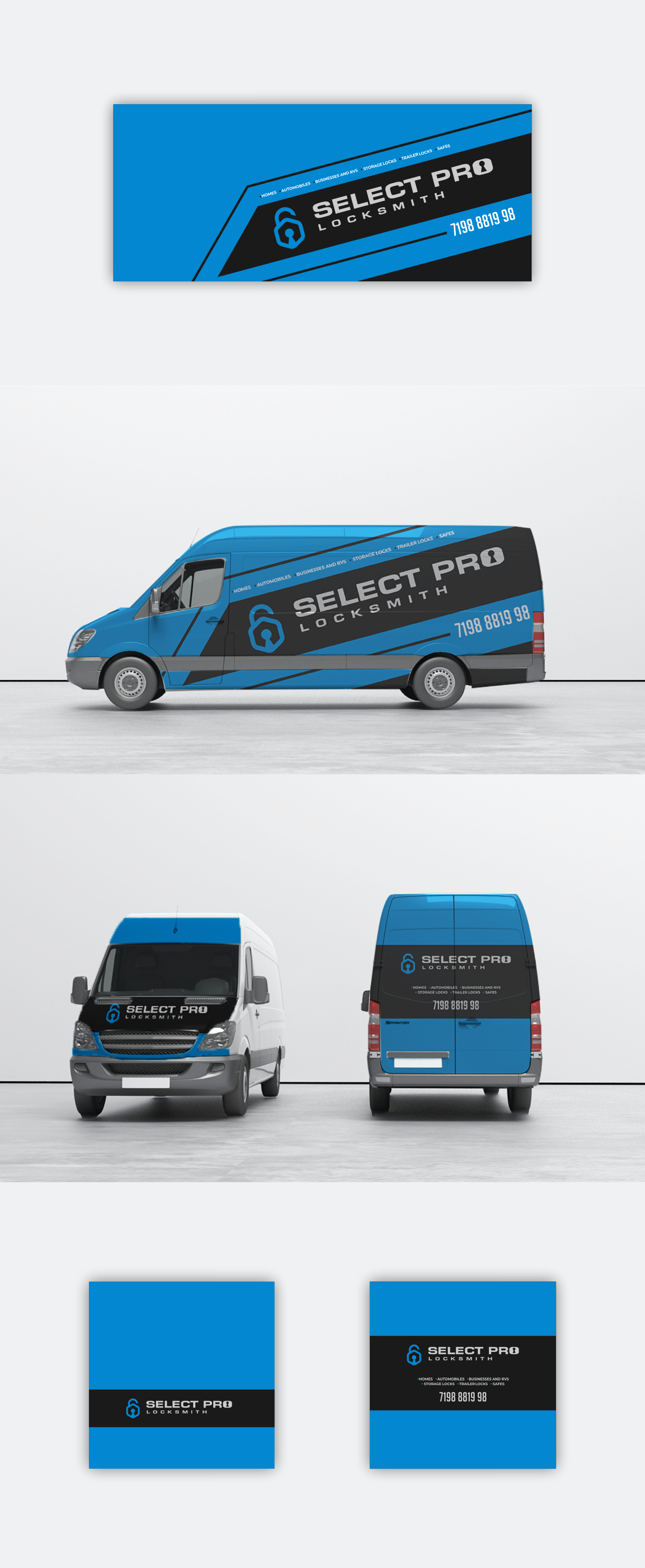 Bold, Modern, Security Car Wrap Design for a Company by Verguson ...