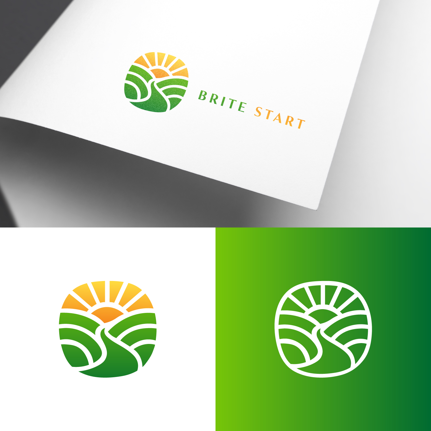 Elegant, Playful, Food & Bevearge Logo Design for BRITE START by Clean Designs 2 | Design #31276520