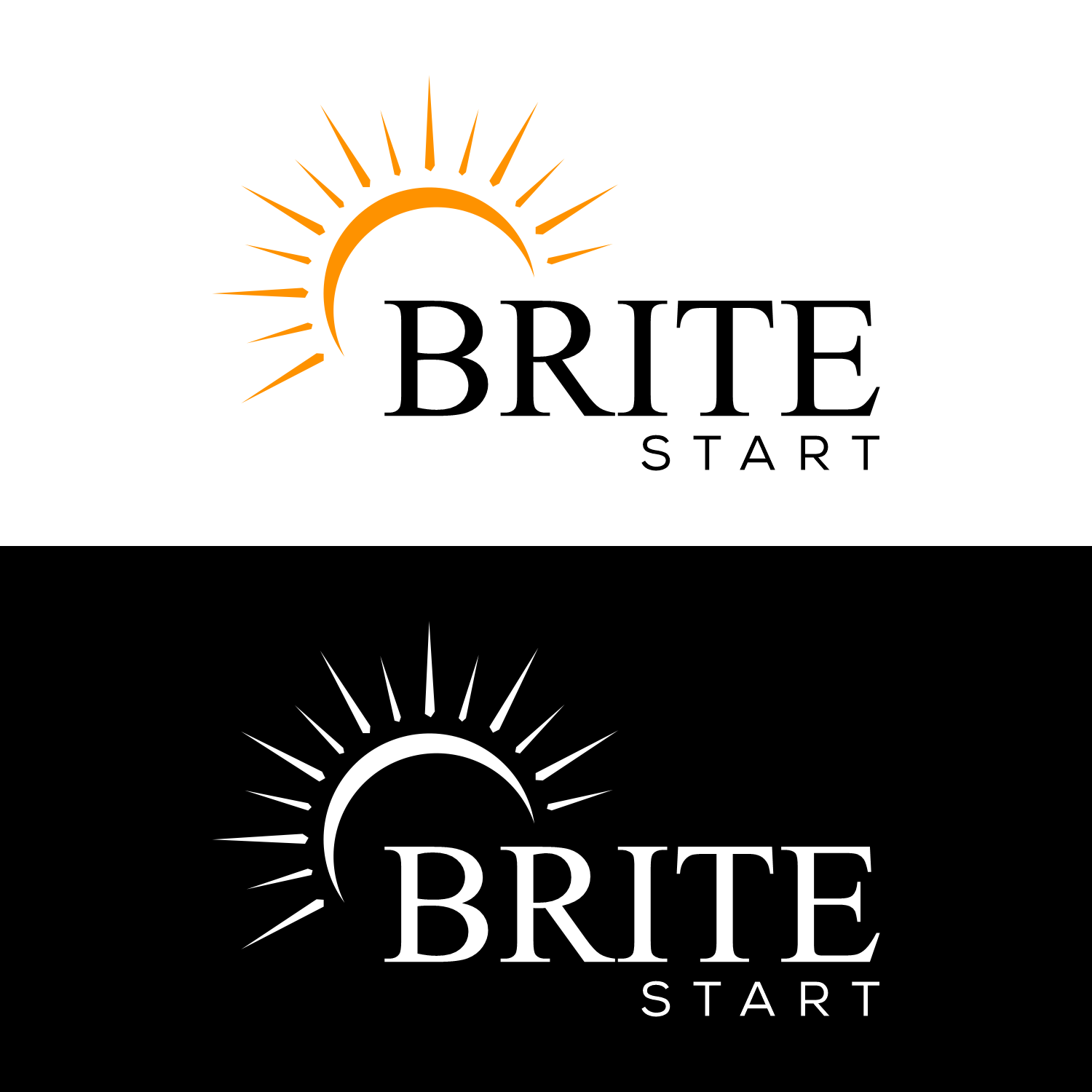 Elegant, Playful, Food & Bevearge Logo Design for BRITE START by SOLIKINN DESIGN | Design #31282442