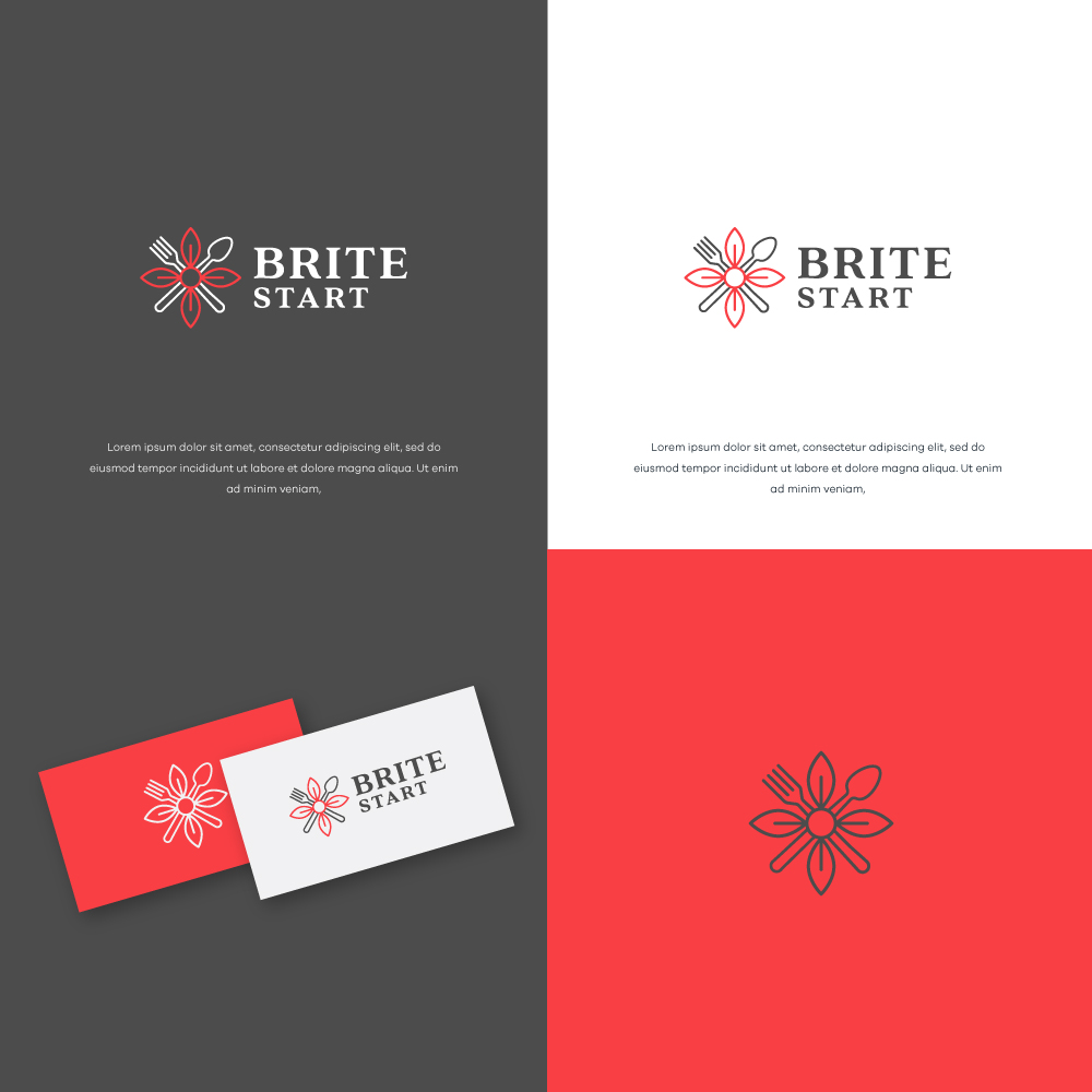 Elegant, Playful, Food & Bevearge Logo Design for BRITE START by victipedia | Design #31277570