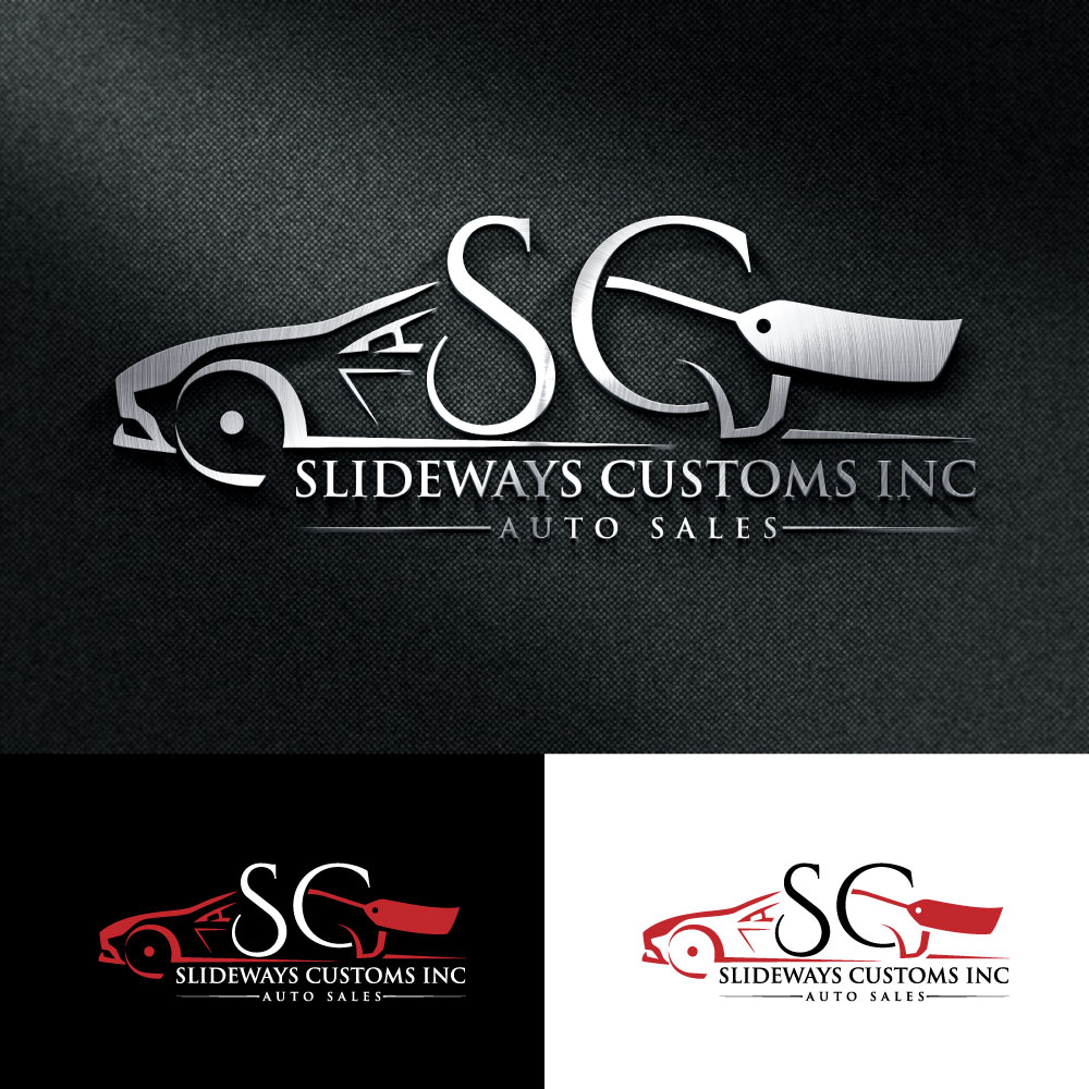 Logo Design for Slideways Customs Inc. Auto Sales by Alexa zeo | Design ...