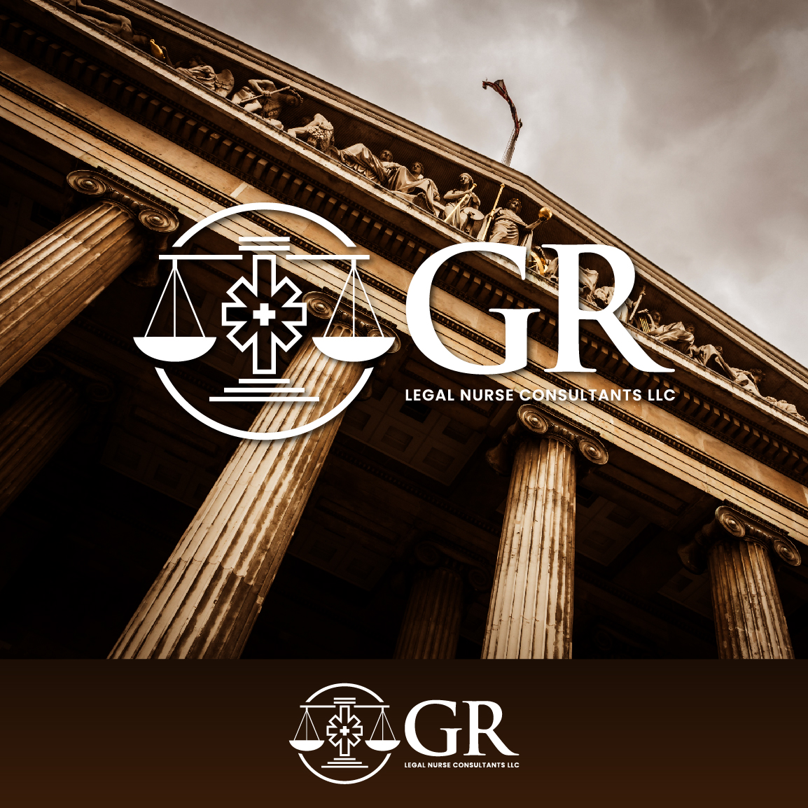 Serious, Upmarket, Legal nursing Logo Design for GR legal nurse ...
